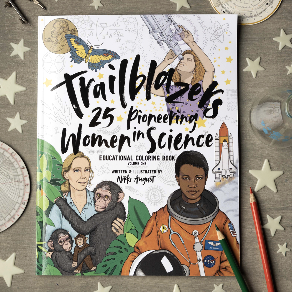 Women Scientists Coloring Book, STEM Fun & Screen-Free Learning for ...