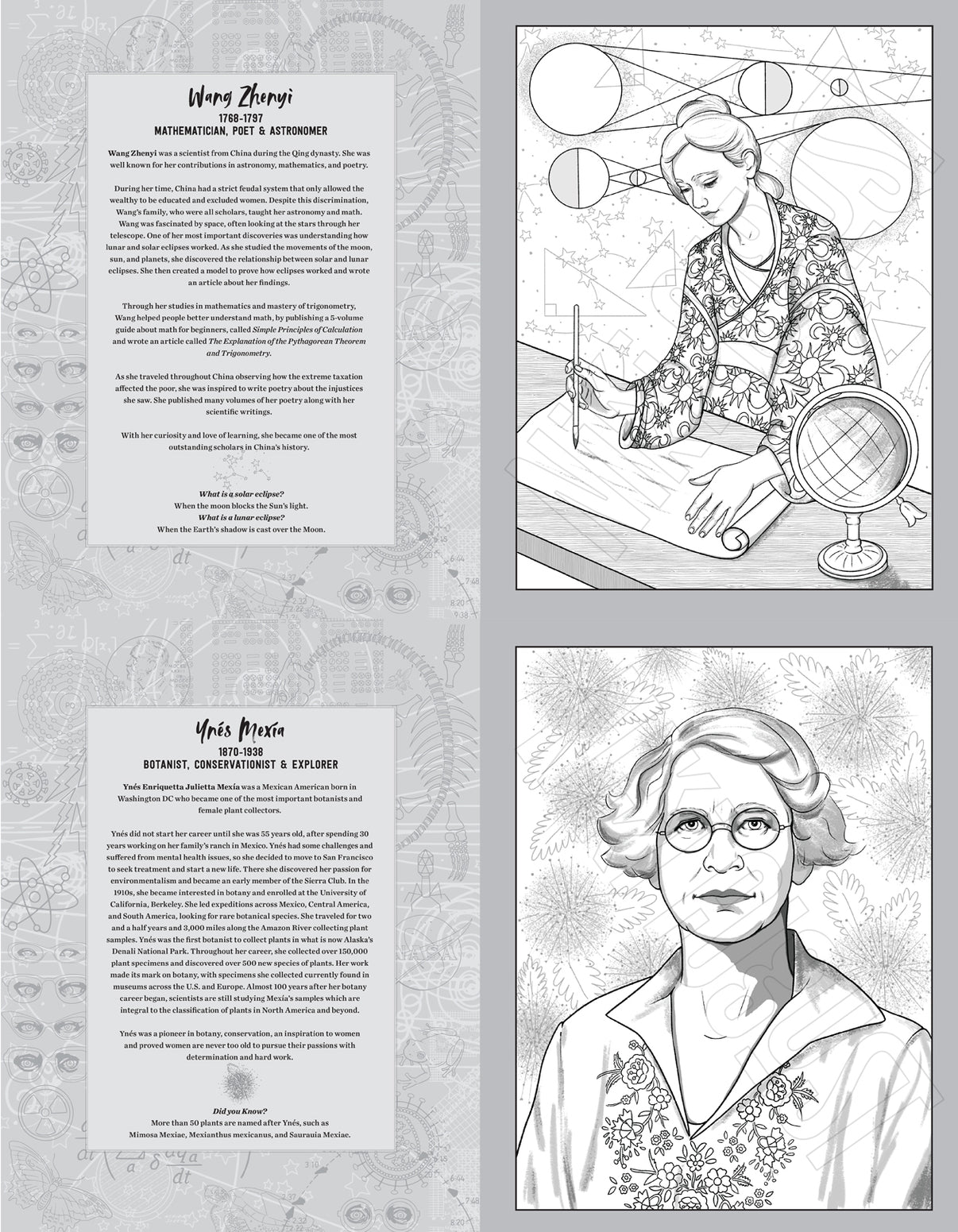 Women Scientists Coloring Book, STEM Fun & Screen-Free Learning for ...